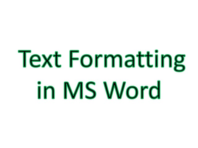Word module 3 power point | PPTX