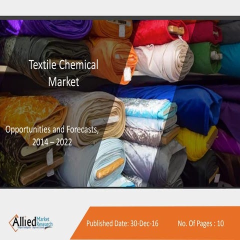 Textile chemical | PPTX