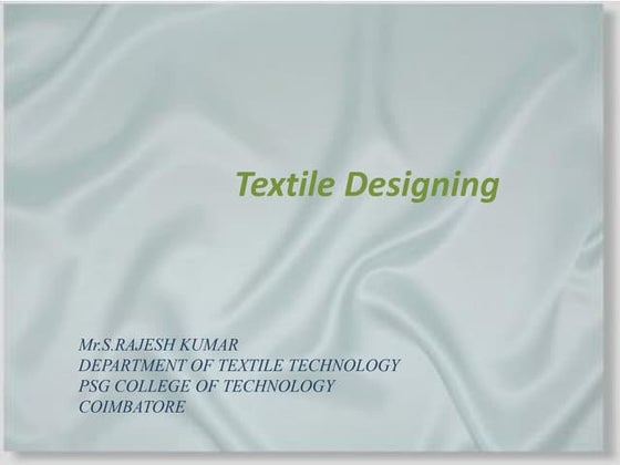 Textile Basics | PPT