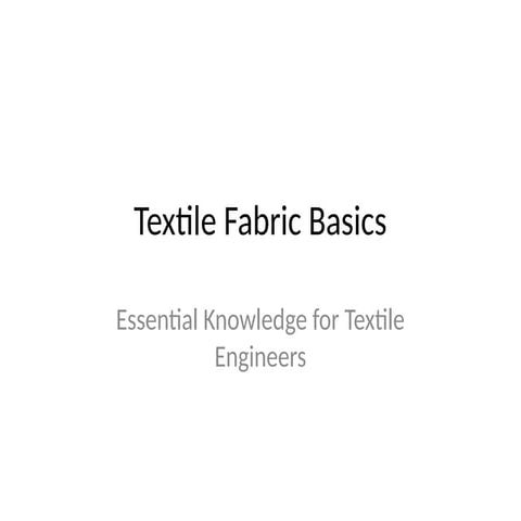 SF Lecture for textile engineering 1.pptx