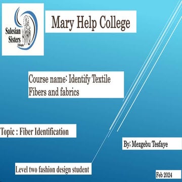 textile fiber identification lecture material for level two student.pptx
