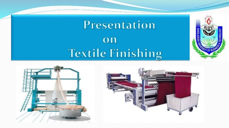 Textile finishing