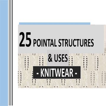 Textile & garments (9) - POINTAL Structure & Uses for KNITWEAR -SWEATER ...