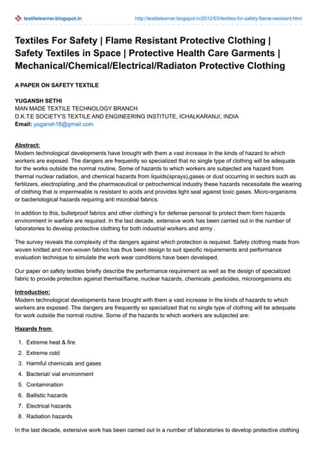 Essential Workwear in Thornton_ Protecting Workers Across Industries | PDF