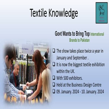 Textile News all textile knowledge and information | PPT