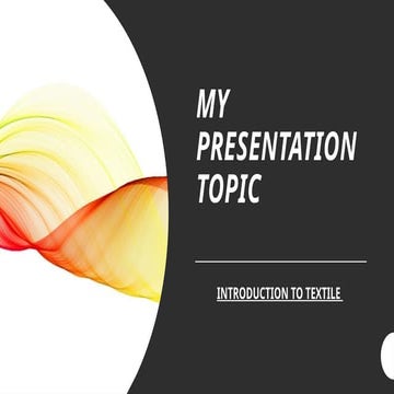 Textile Basics concept of the fibers ises | PPTX