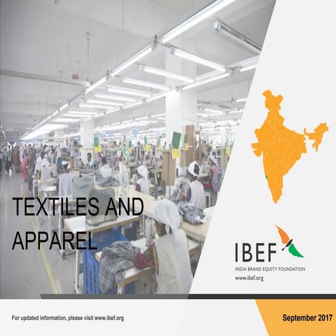 Textiles and Apparel Sector Report September 2017 | PPT