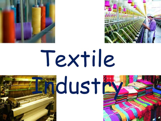 Introduction to Textile | PPTX