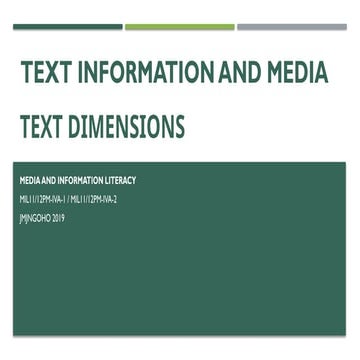 Text Information and Media.pptx
