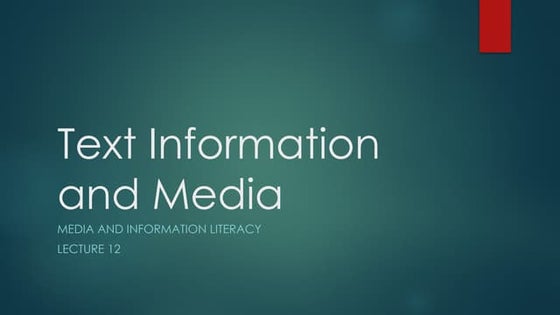 Five principles of document design | PPT