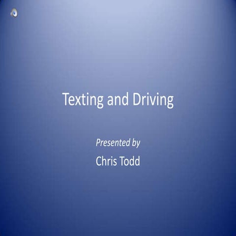 Texting and driving2 | PPT
