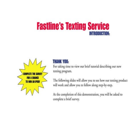 Texting Presentation | PPT