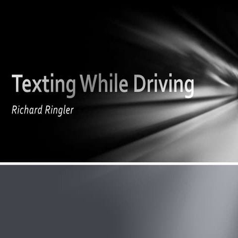 Texting while driving.ppt