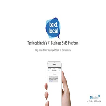 Introduction to Textlocal | PDF | Email | Internet
