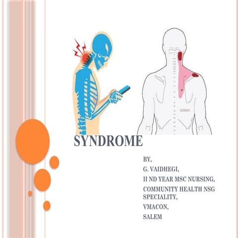 text neck syndrome, definition, treatment | PPTX