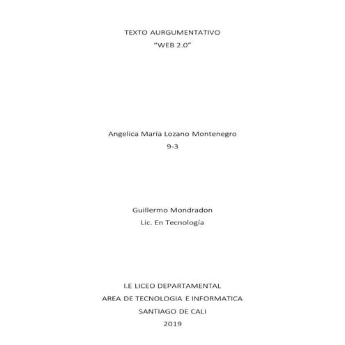 Cuestionario capítulo 5 | DOCX