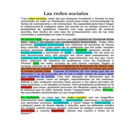 Mapa conceptual el parrafo | PDF