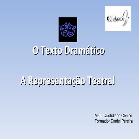 Texto Dramatico | PPT