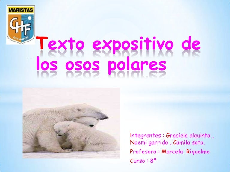 Texto Expositivo De Animales