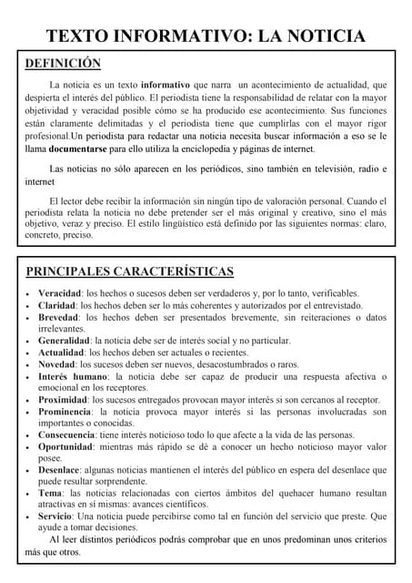 Ficha de lectura 1º | PDF