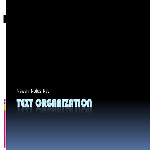Text organization of narrative text | PPT