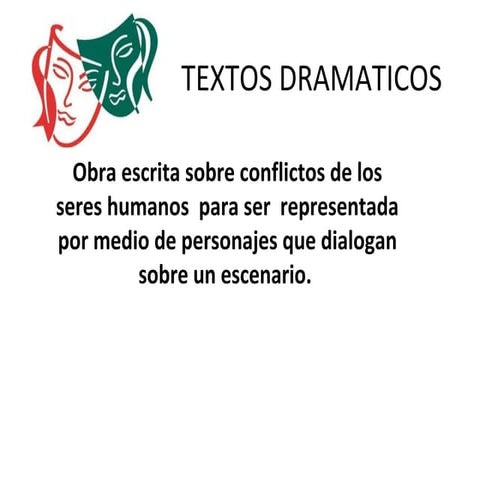 Textos dramaticos con actividades | PPT