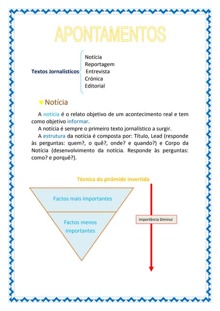 A reportagem - estrutura e características | PDF