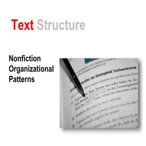 Text structure | PPTX