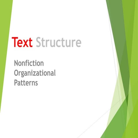 Different Kinds of Text Structure powerpoint.ppt