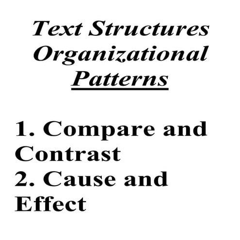 Text structures | DOCX