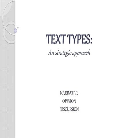 Text types in PAU: headings | PPT