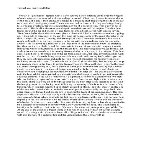 Snatch opening sequence | DOCX