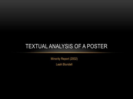 Opening analysis of kidulthood | PPT