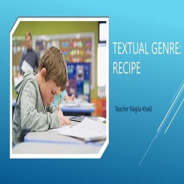 Textual Genre: english class - Aula de inglês gêneros textuais | PPTX