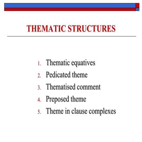 TEXTUAL METAFUNCTION according to Halliday 2.ppt