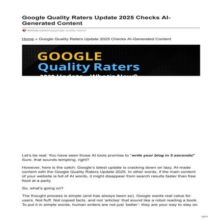 Google Quality Raters Update 2025 Checks AI-Generated Content.pdf
