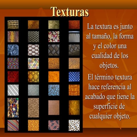 Texturas | PPT