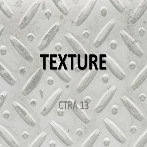 Texture | PPT