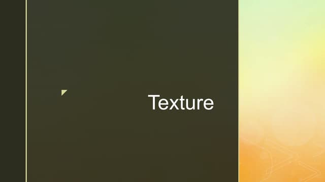 Textures | PPTX