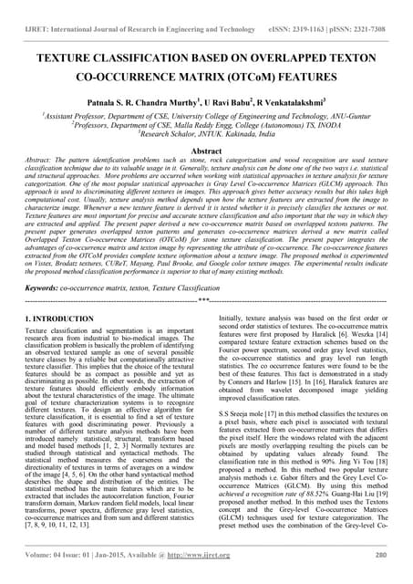 Texture Classification Based On Overlapped Texton Co Occurrence Matrix