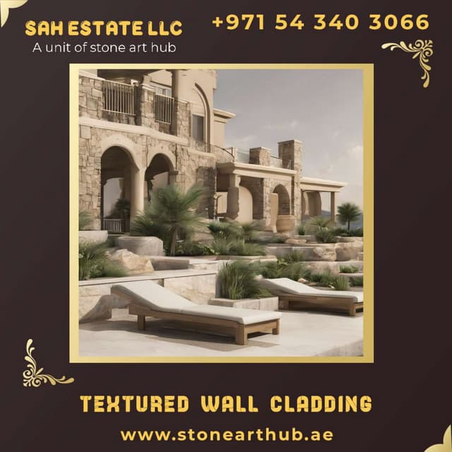 Textured Wall Cladding - SAH ESTATE LLC Dubai | PDF