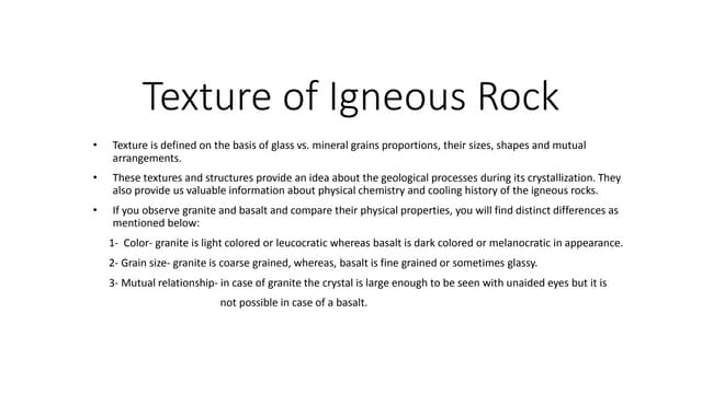 TEXTURE OF IGNEOUS ROCKS[1].pptx