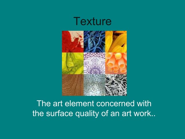 The Elements of Art | PPTX