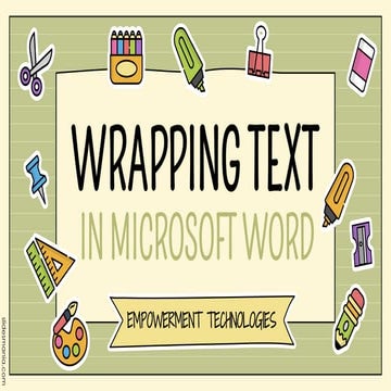 TEXT WRAPPING.pptx