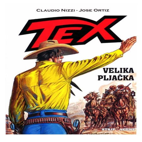 Tex Willer Strip Agent Gigant 007 - Velika pljačka | PDF | Comic Books ...