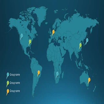 Global Business interactive map for country | PPTX