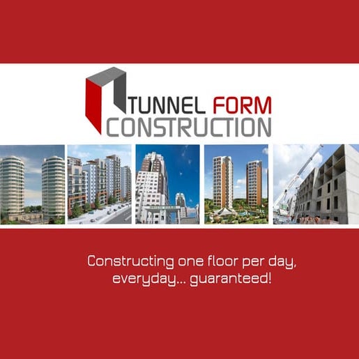 Tunnel Form Construction Brochure | PDF