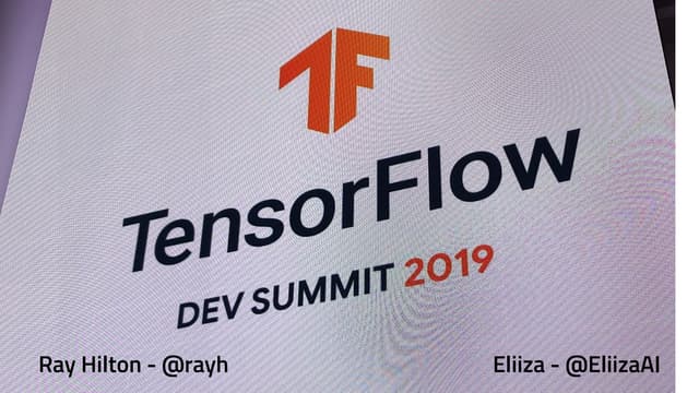 TF Dev Summit 2019 | PPT TF Dev Summit 2019 | PPT