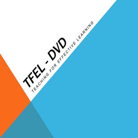 TfEL DVD Resource | PPTX
