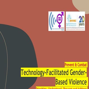 Technology Facilitated Gender Based Violence (TFGBV) in Bangladesh: | PPTX